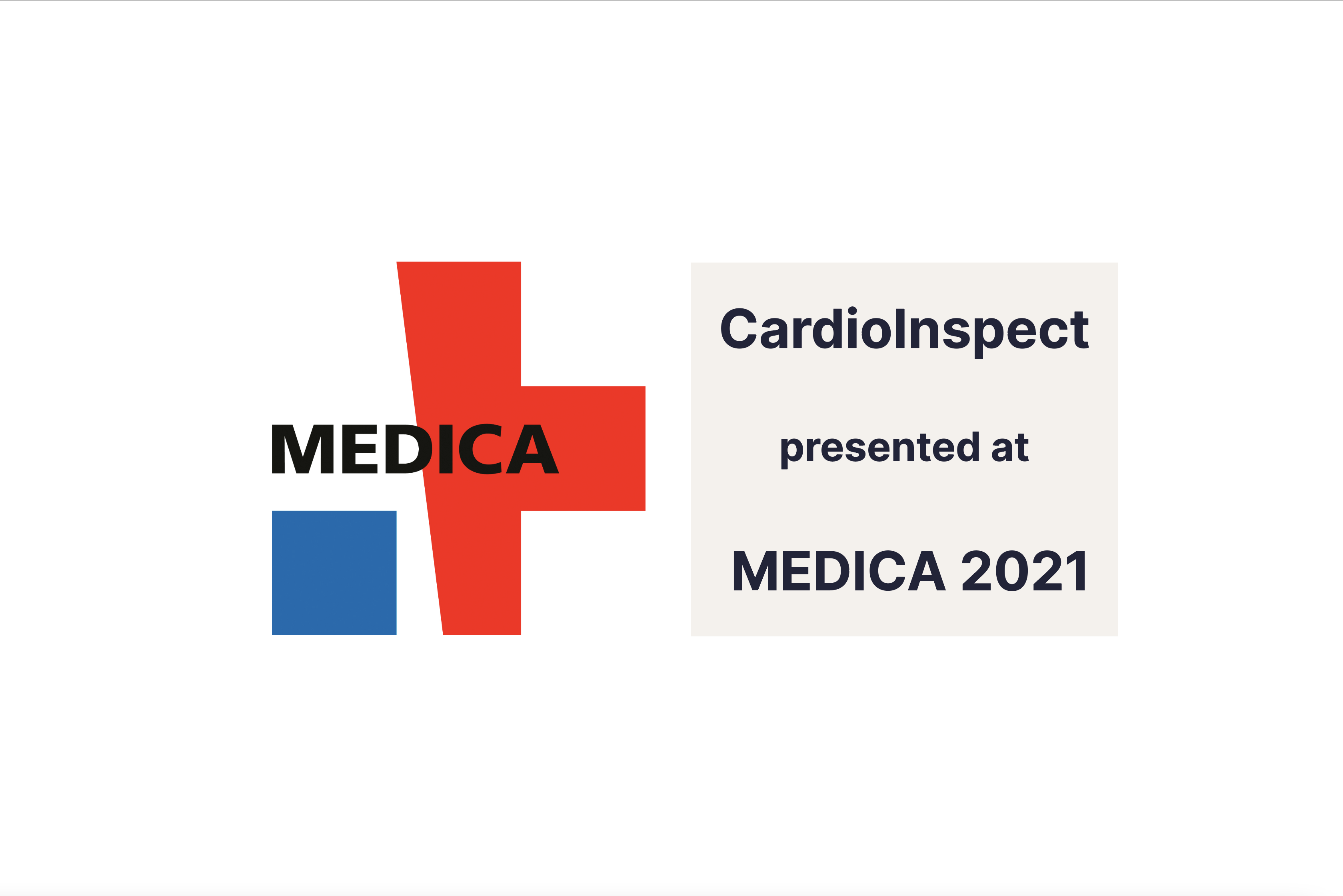 CardioInspect presented at Medica 2021 – Cardioinspect